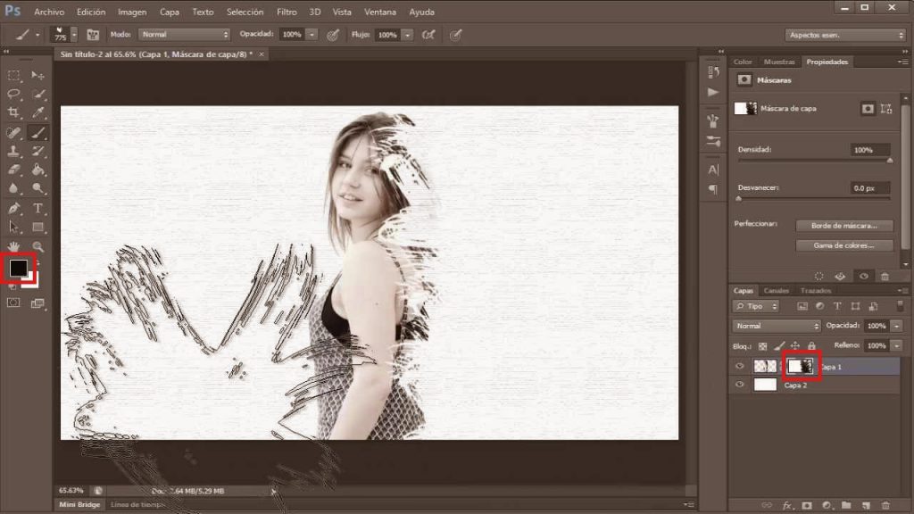 Efecto Pintado A Mano o Pinceladas Photoshop Tutorial - Ugbtuts
