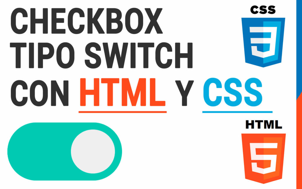 Como crear un Moderno Checkbox tipo Switch con puro HTML y CSS - Ugbtuts Como crear un Moderno Checkbox tipo Switch con puro HTML y CSS - Ugbtuts