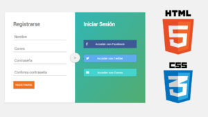 Como Diseñar una Interfaz de Login y Registro en HTML Y CSS - Ugbtuts